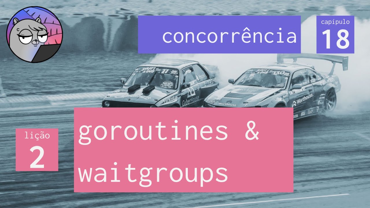 Cap. 18 – Concorrência – 2. Goroutines & WaitGroups - YouTube