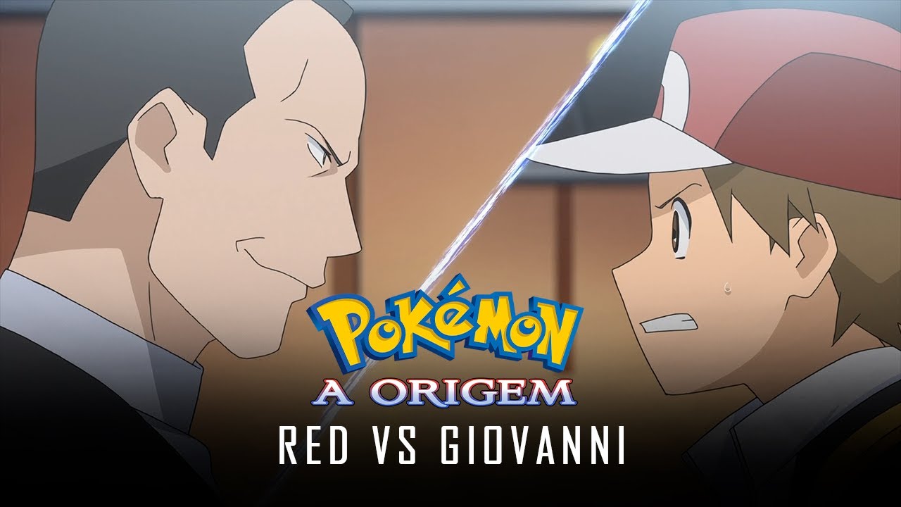 Pokémon: A Origem - Red vs Giovanni | PT-PT - YouTube