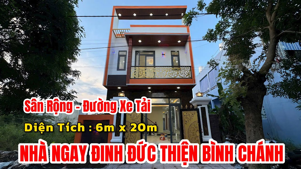 Mua nhà đẹp 6x20 cách chợ 200m, SHR hỗ trợ trả trước 1TY vào ở, ngay ...