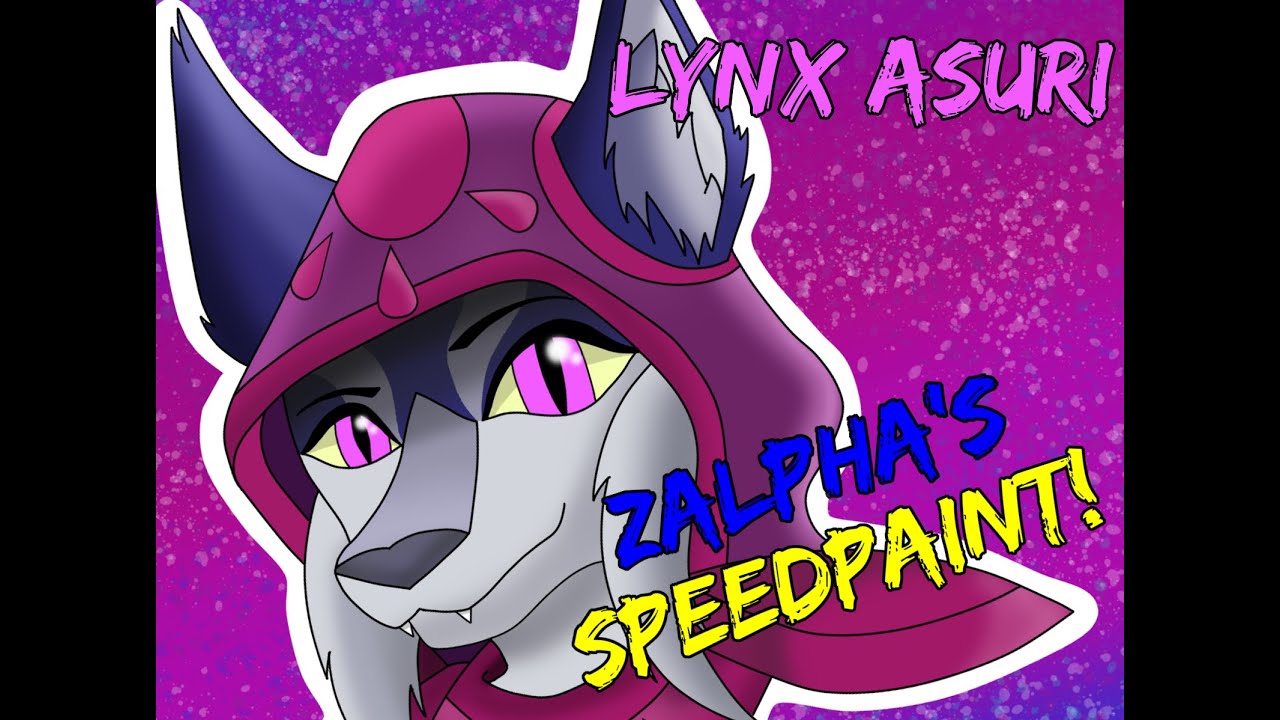 Lynx Asuri Speedpaint! - YouTube