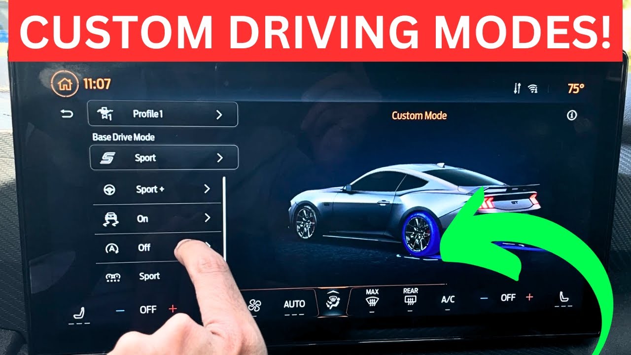 How To Use MY MODE on 2024 Mustang GT | CUSTOM Driving Modes for S650 ...