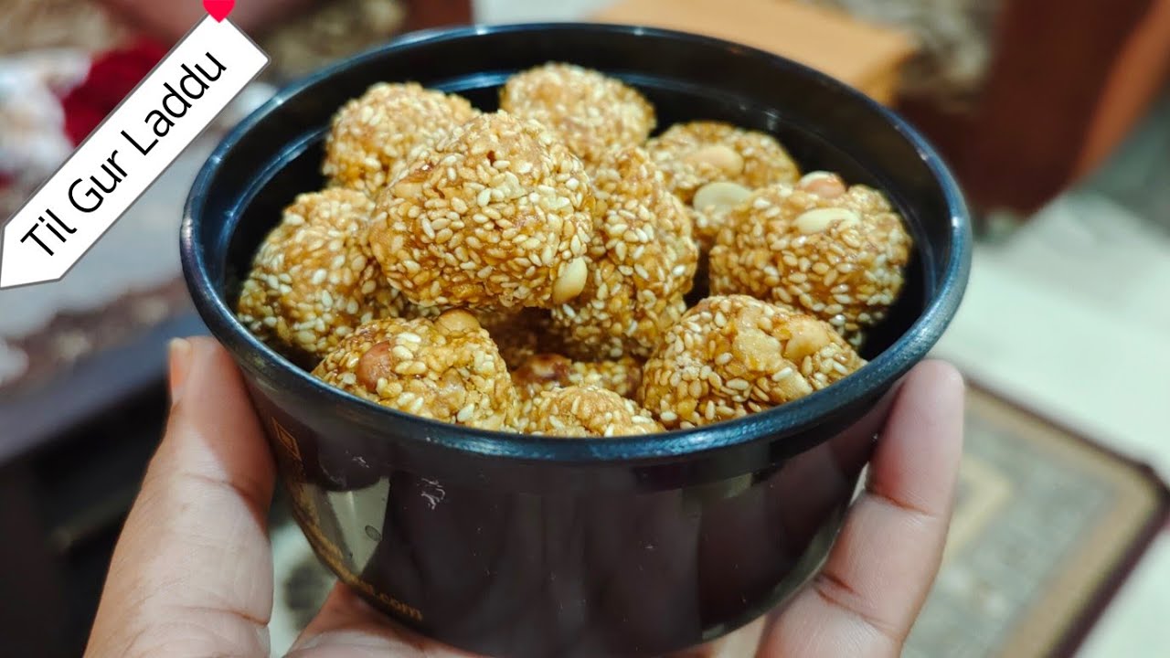 Guilt Free Til Gur Laddu | Healthy Winter Dessert - YouTube