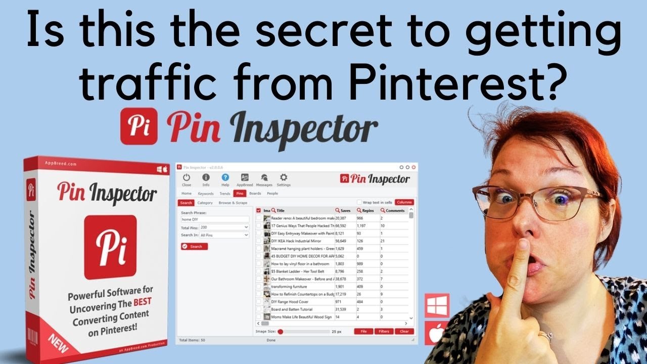 Pin Inspector Review and Demonstration - Becky's Software Reviews - YouTube