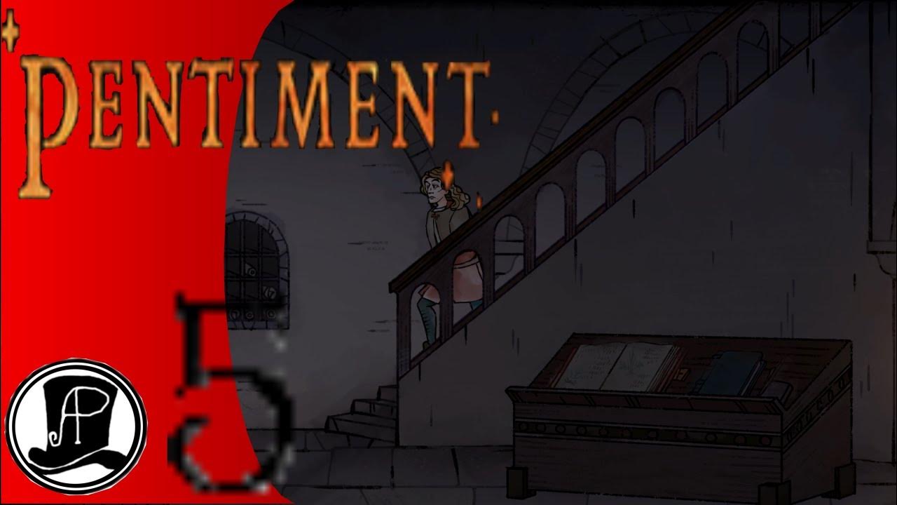 SECRETS IN THE LIBRARY: Let's Play - Pentiment Part 5 - YouTube
