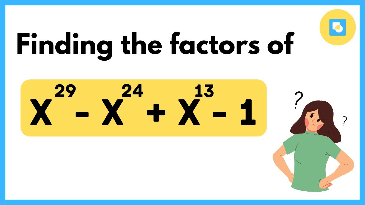 🧮 Factor Theorem Challenge: Unraveling Factors of a Mysterious ...
