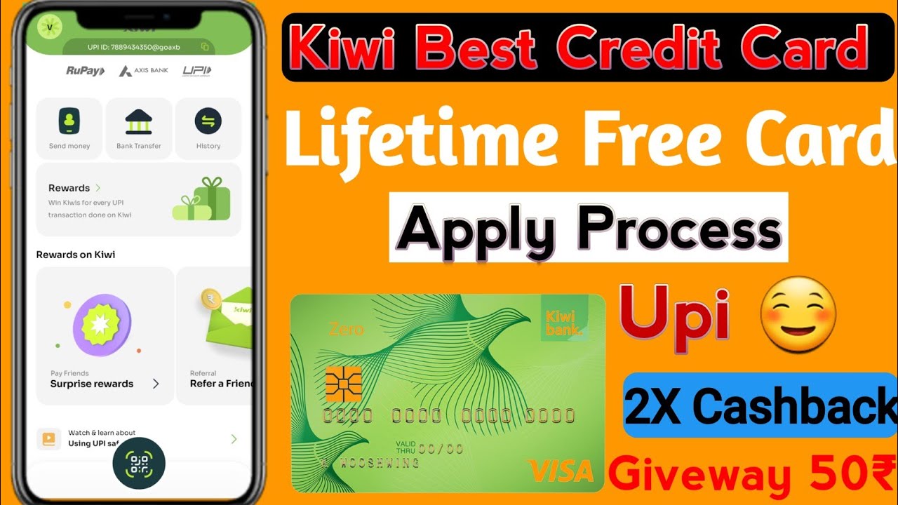Kiwi Axis Bank credit Card instantl Approved | Lifetime Free - YouTube