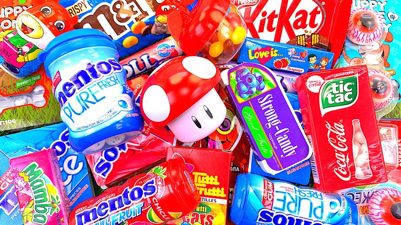 Satisfying Video | Very Yummy Candy with Opening Tasty Fant Flyer ...