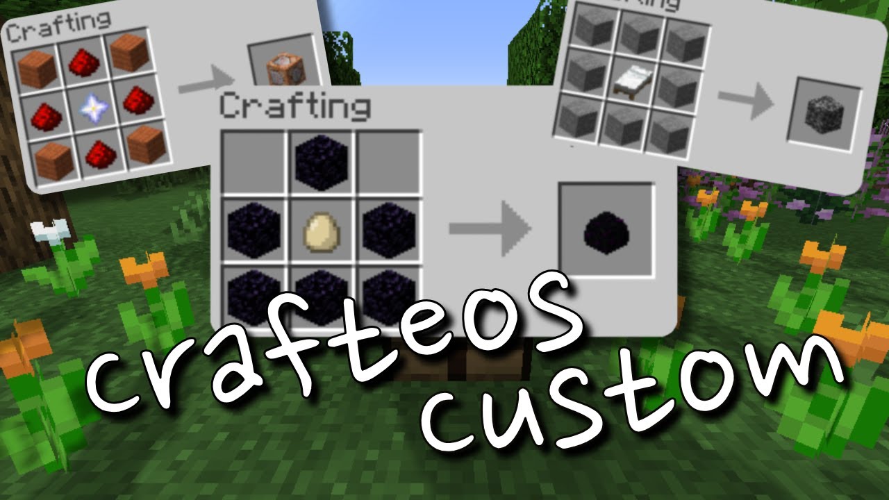 ¿Sabías que puedes hacer tus propios crafteos en Minecraft? - YouTube