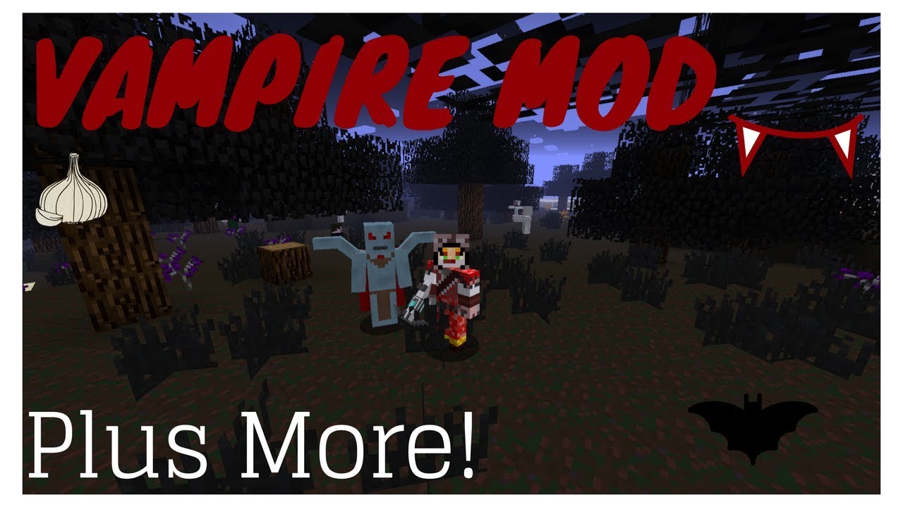 Minecraft: Become a Vampire or Fight Against them! Minecraft Mods 1.11. ...