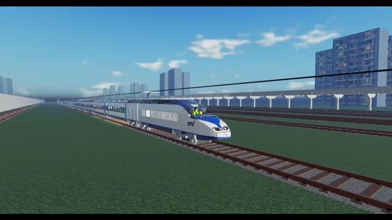[로블록스] 한국 기차 시뮬레이터 KTX-1 리메이크 업데이트 - YouTube