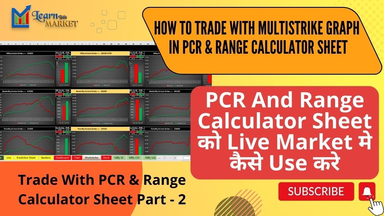 How To Trade With Multistrike Graph In PCR & Range Calculator Excel ...