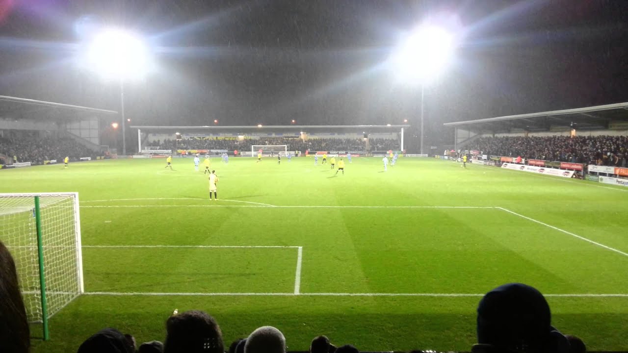 Ian Goodison song - Tranmere fans at Burton - YouTube