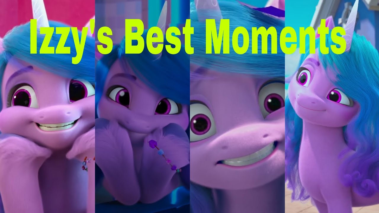 BEST Izzy Moonbow's Moments in MLP: Make Your Mark! 💙🦄💙🦄💙🦄💙 - YouTube