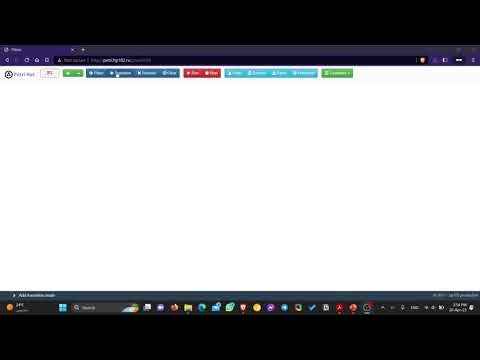 Petri-net Online Tool (How to use) - YouTube