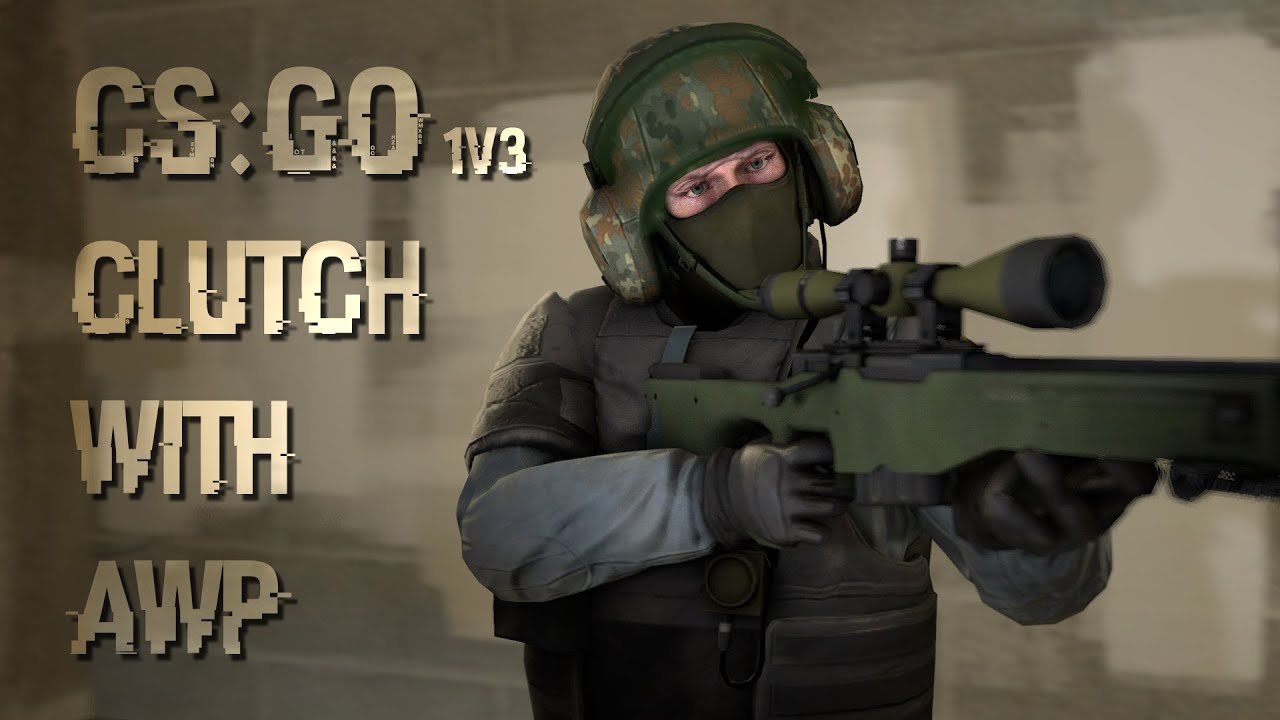 CS:GO AWP 1v3 clutch "Black Christmas" - YouTube