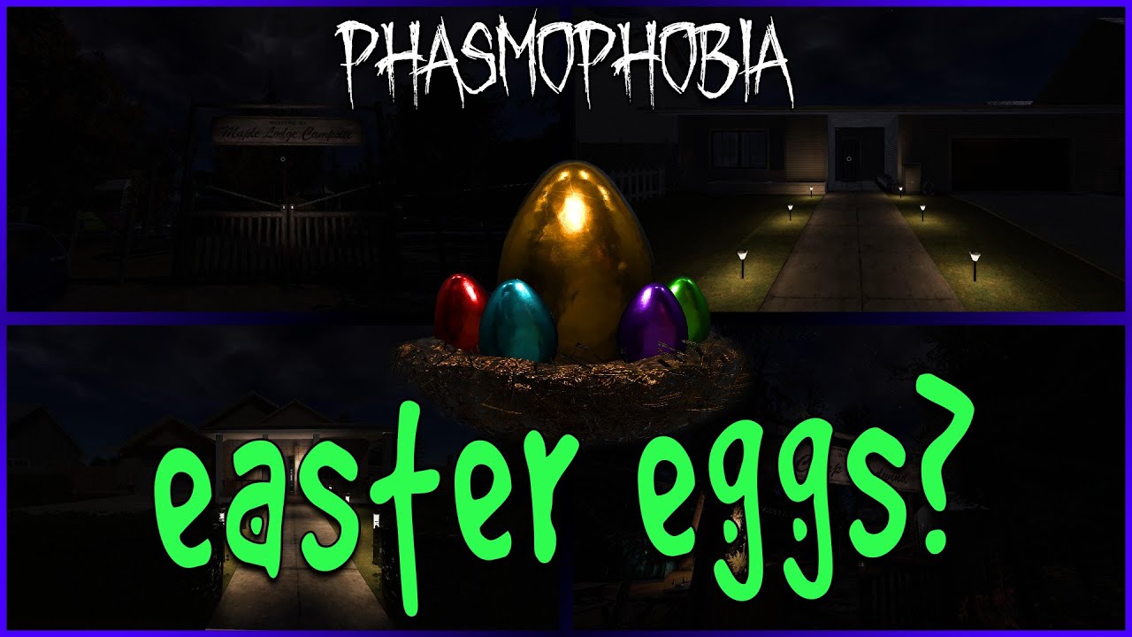 Phasmophobia Secret Easter Eggs - YouTube