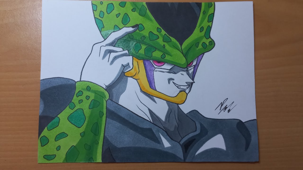 Cell perfecto - Speed drawing | Vixito Art - YouTube