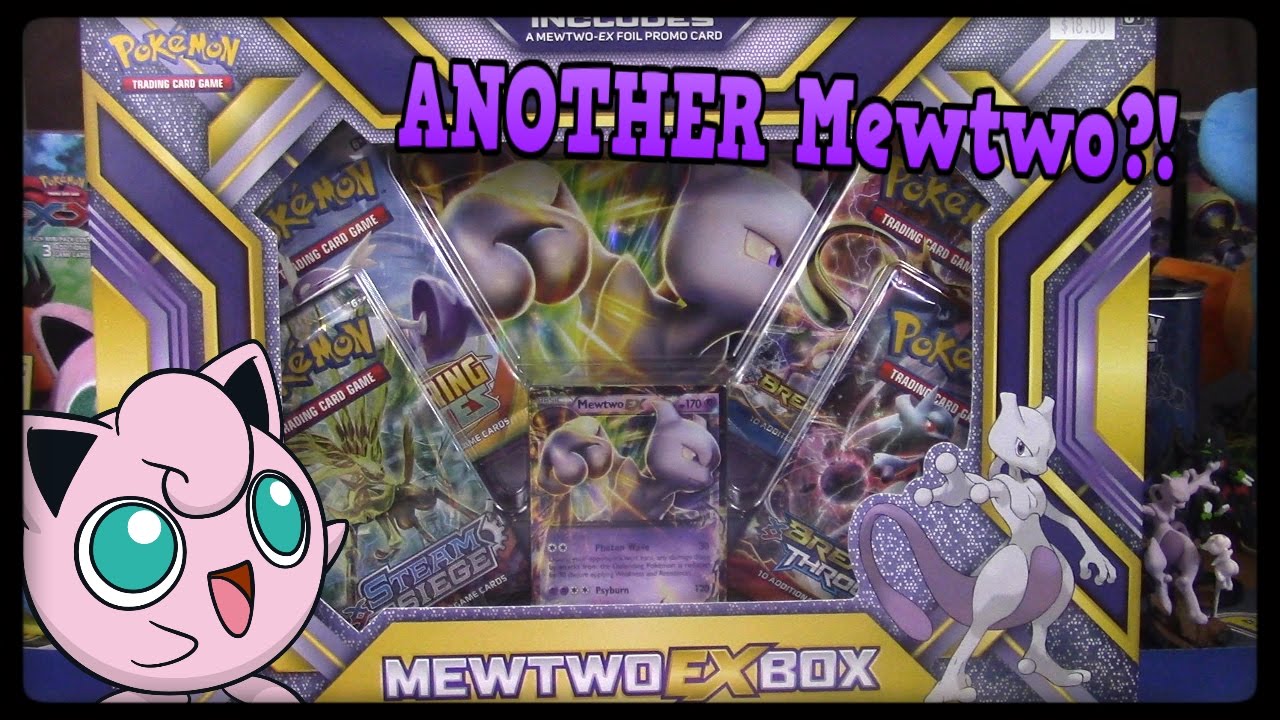 Pokemon Cards! Opening a Mewtwo EX Box! - YouTube