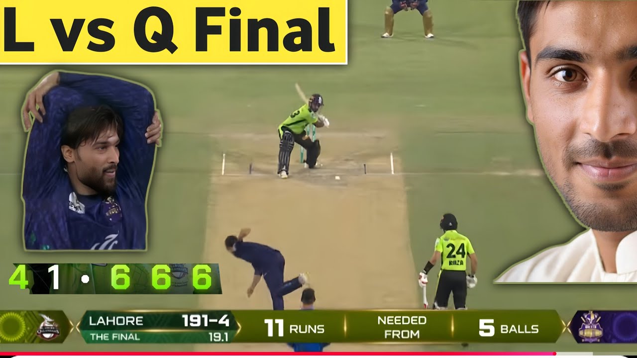 PSL 2025 : lohore vs Quetta final match highlights | PSL Final Match ...
