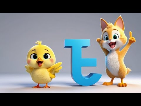 Seven Baby Chicks Say A to Z | ABC Song for Kids | Learn Alphabet with ...