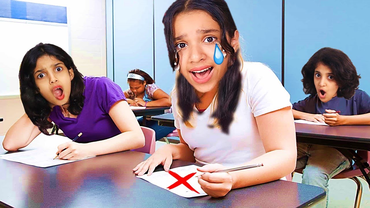 بكاء شفا في إختبار الذكاء ! شوفوا إيش صار !!! شفا shfa exam 3 - YouTube