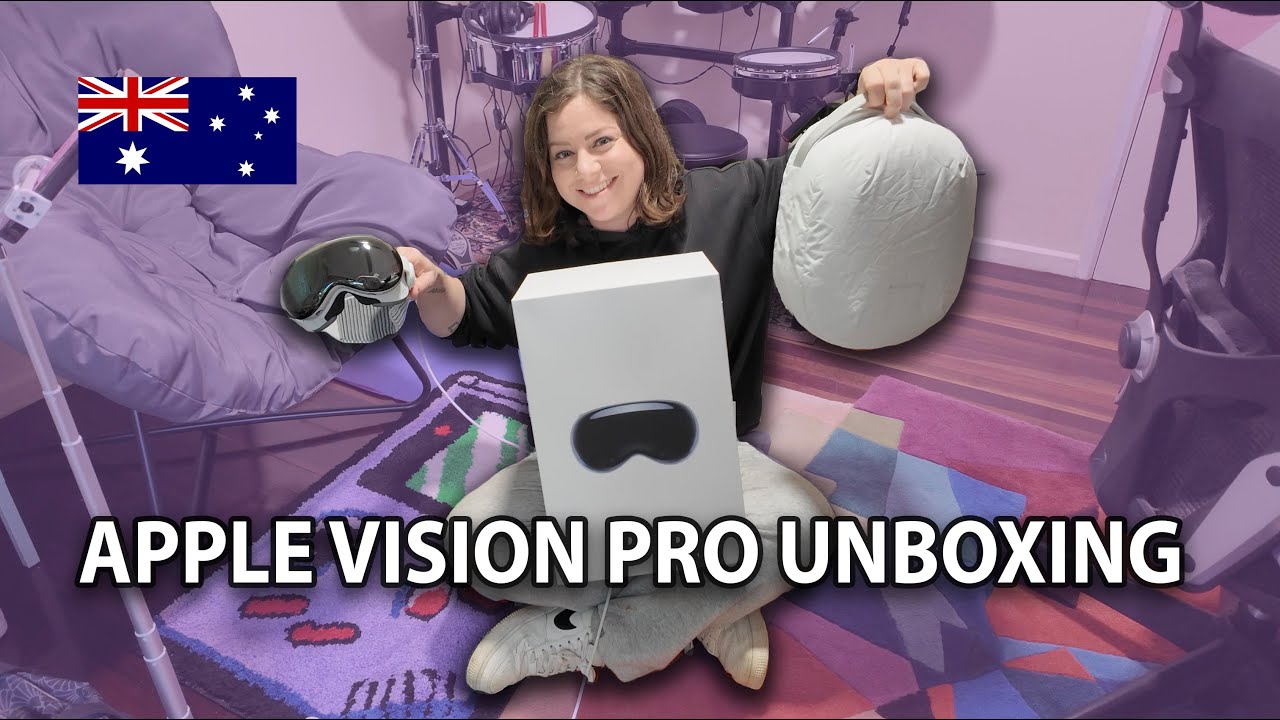 Apple Vision Pro Unboxing (Australia) - YouTube