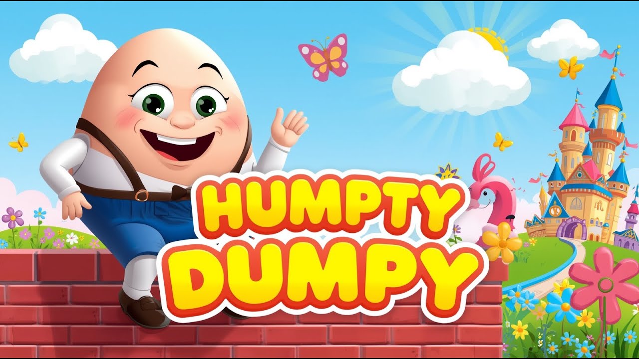 Humpty Dumpty | Classic Nursery Rhyme for Kids | Animated Songs ...