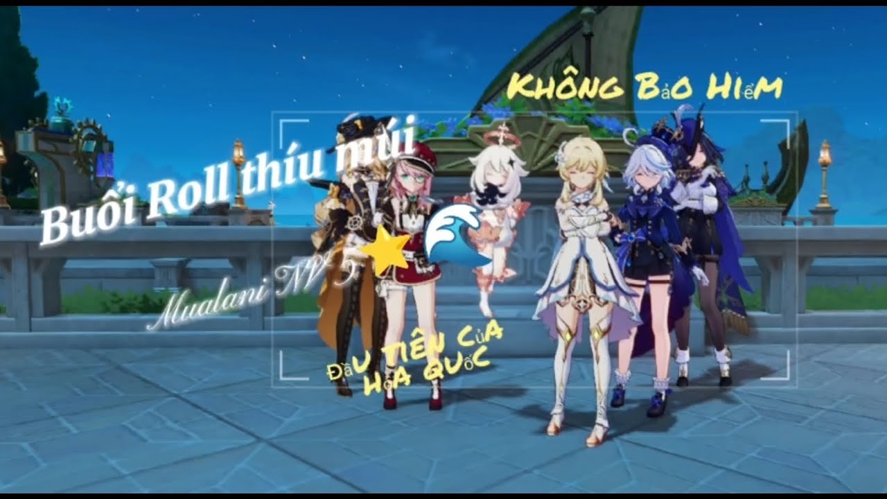 Buổi Roll Mualani🦈 nhân vật 5⭐ đầu tiên của hỏa quốc|Banner 5.0 Và Cái ...
