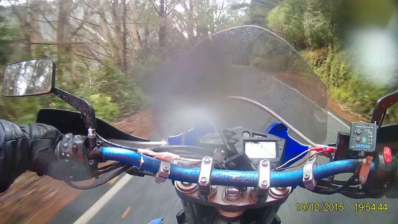 Wet Akatarawa Valley road ride - YouTube