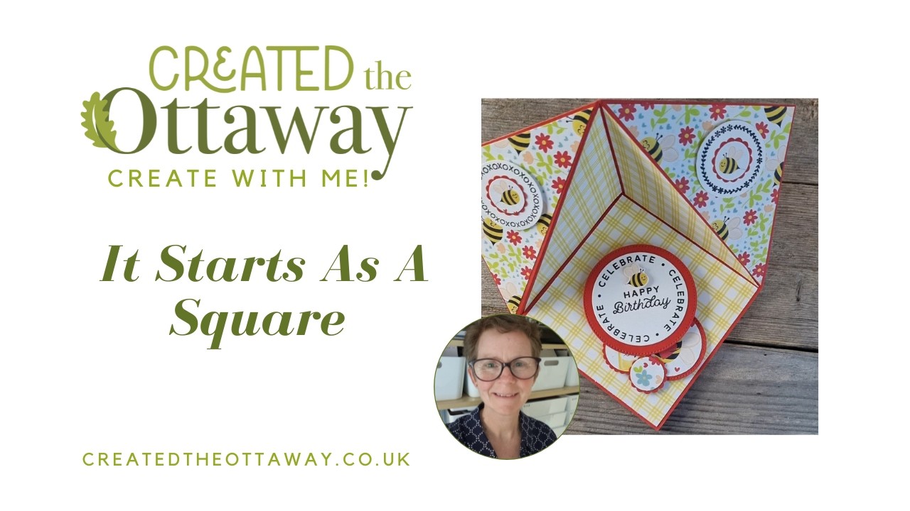 Corner Easel card @createdtheottaway - YouTube