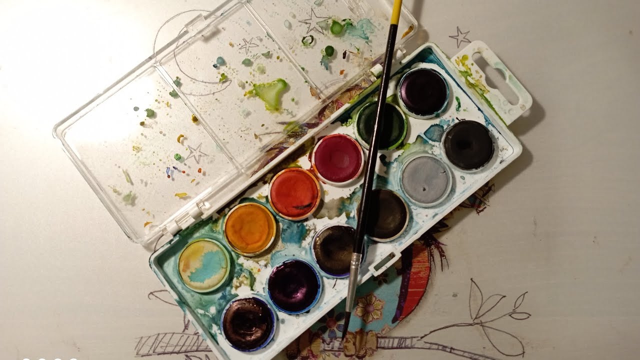 How to make your own watercolours 🎨! @ChloeRoseArt @art @Create_with ...