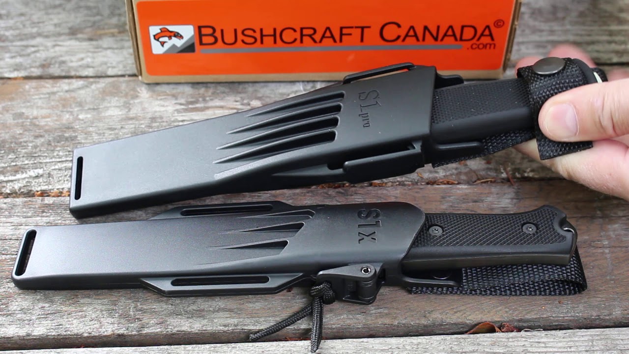 Fallkniven A1x F1x S1X Sheath overview by www bushcraftcanada com - YouTube