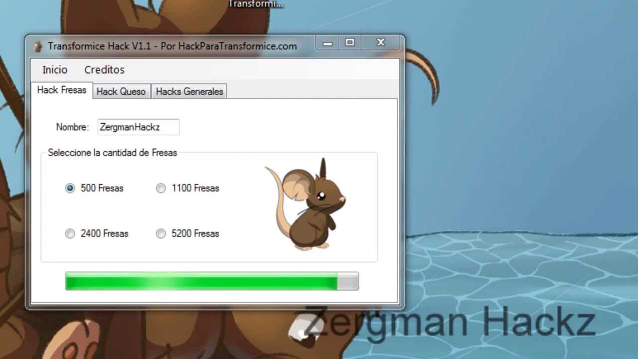 Hack de fresas Para Transformice junio/2013 - YouTube