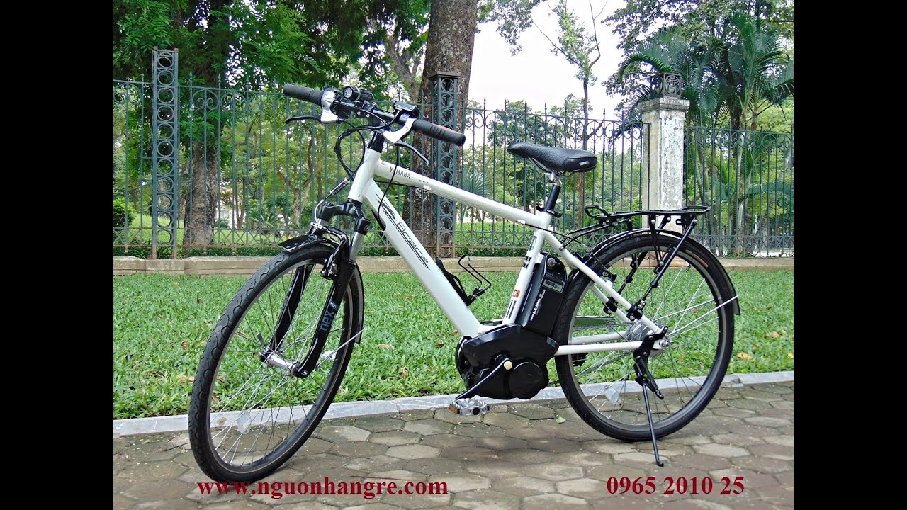 Xe đạp điện Nhật cũ- mới - YouTube