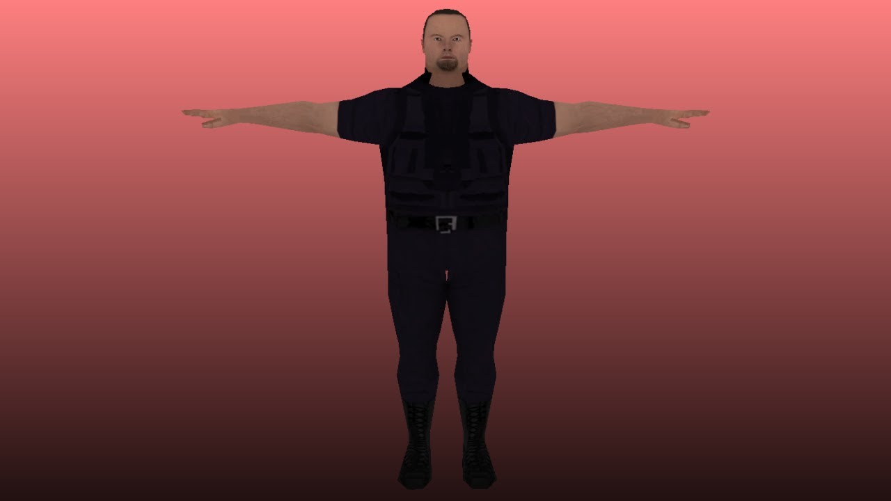 YoungSha's BIG BOSSMAN PSP PAC MODEL DOWNLOAD - YouTube