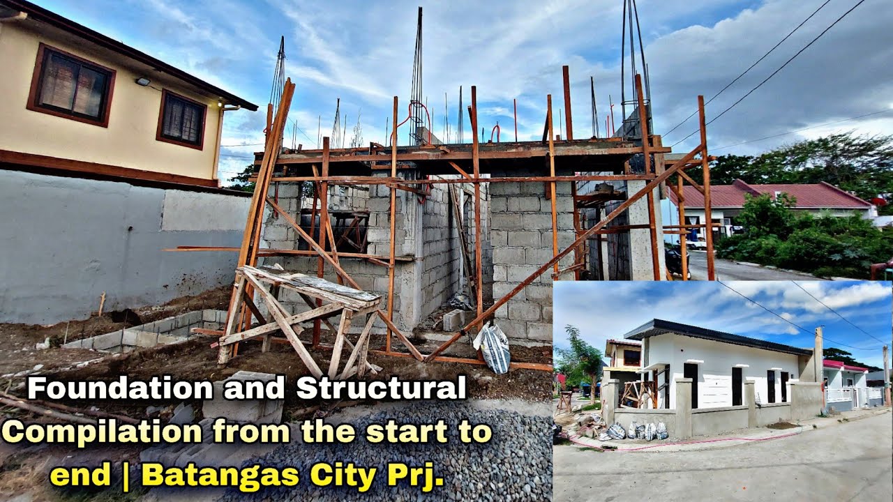 Foundation and Structural Compilation from the start to end | Batangas ...