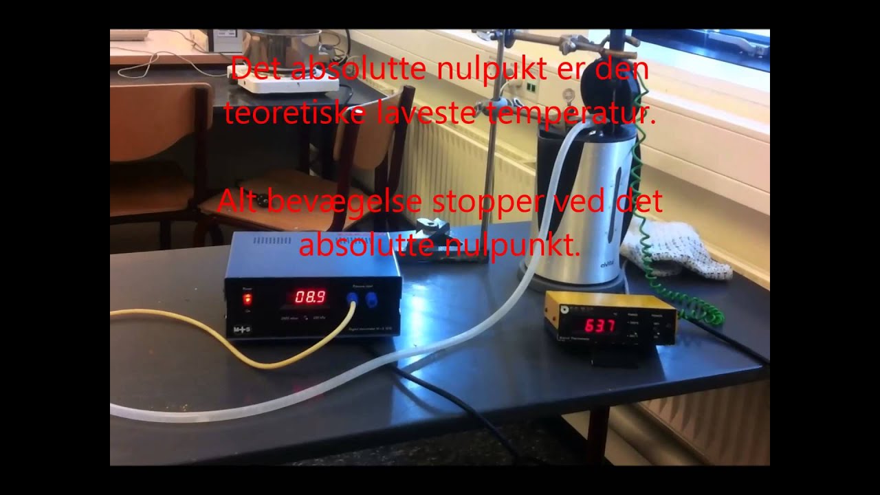 Fysik projekt - Absolutte nulpunkt - YouTube