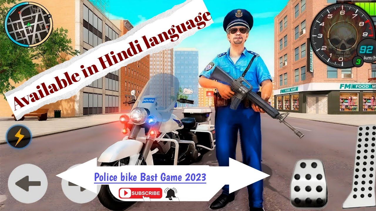 Real Police Bike Simulator 2023 - Motorbike Cop Game - Android Gameplay ...