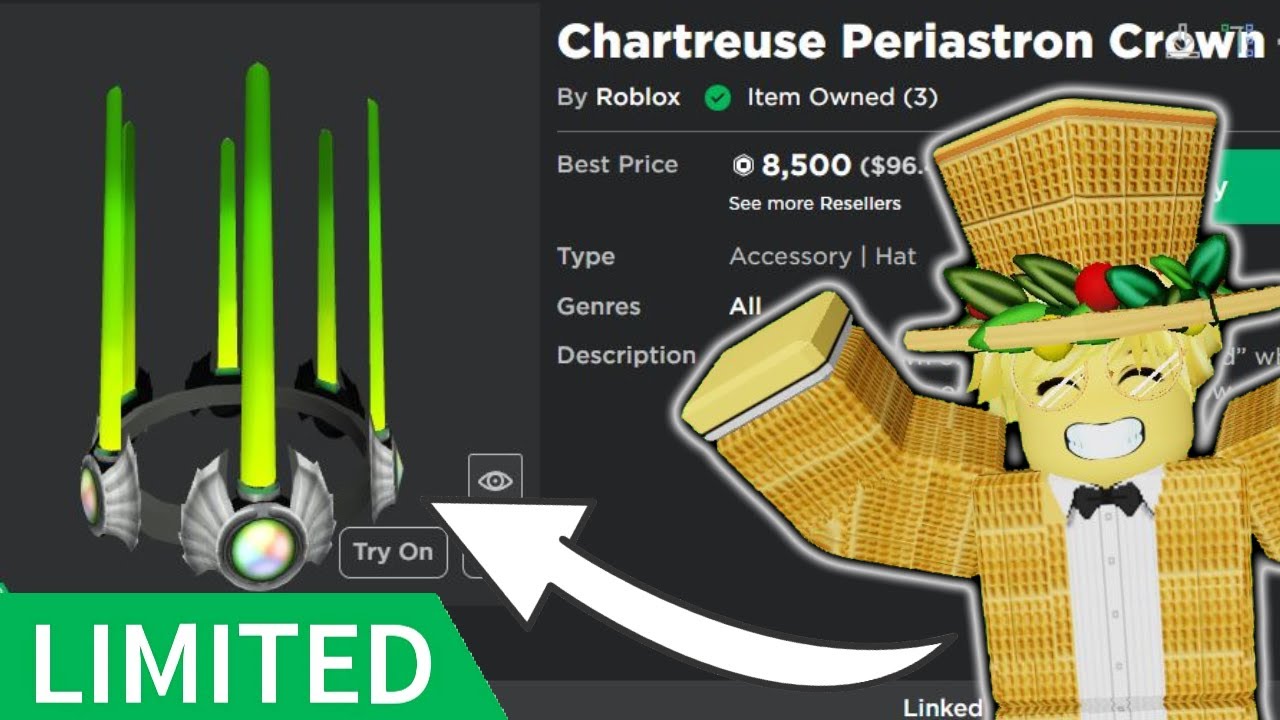 *LIMITEDS ARE BACK* New Chartreuse Periastron Crown Limited! - YouTube