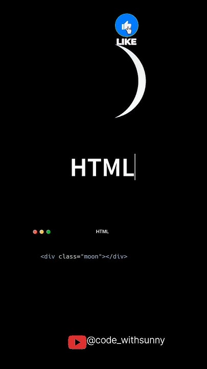 Moonlighting Animation #coding #learnhtml5andcss3 #webdesign #webdevelopment #html #code #html ...