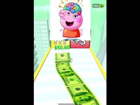 CUTE PEPPA PIG MONEY ROLLER EVOLUTION #shorts - YouTube