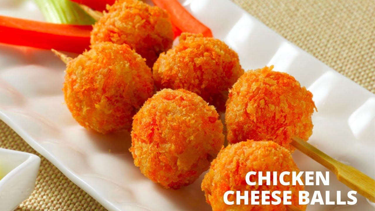 Chicken Cheese Balls Recipe | Chicken Balls Recipe | Chicken Nuggets ...