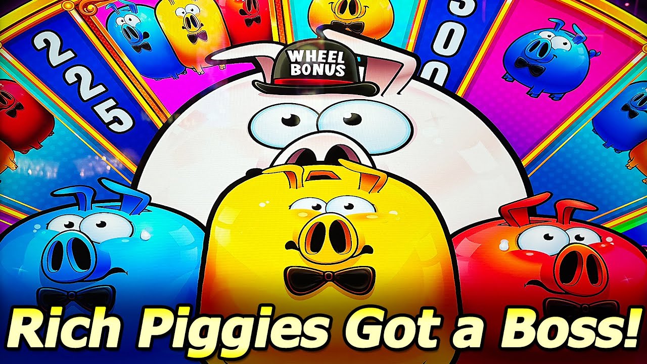 NEW Rich Little Piggies World Class Slot! All Piggies Popped! Live Play ...
