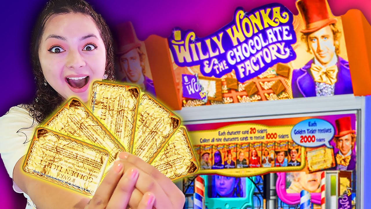 FIVE Golden Tickets! JACKPOT after JACKPOT on Coin Pusher! - YouTube