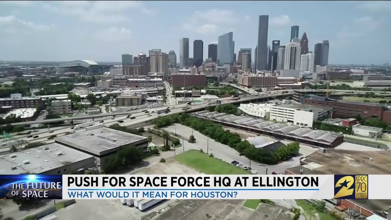 Push for Space Force at Ellington Field - YouTube