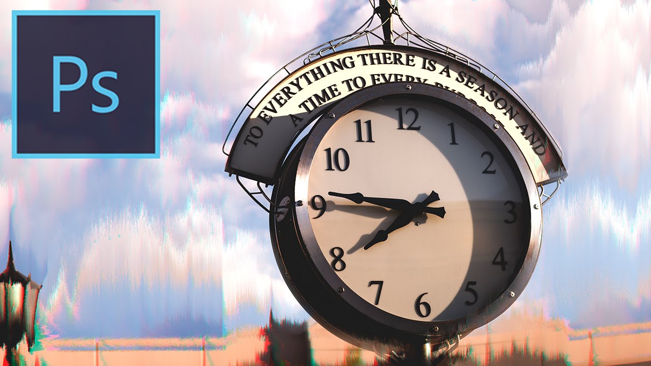 Photoshop CC Tutorial: How to create a Wind Pixel Glitch Art Photo ...