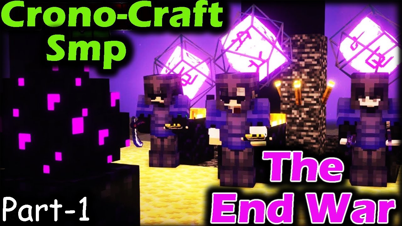 😱Minecraft Last Fight "THE END WAR" Of Our Crono-Craft-Smp Season -1# ...