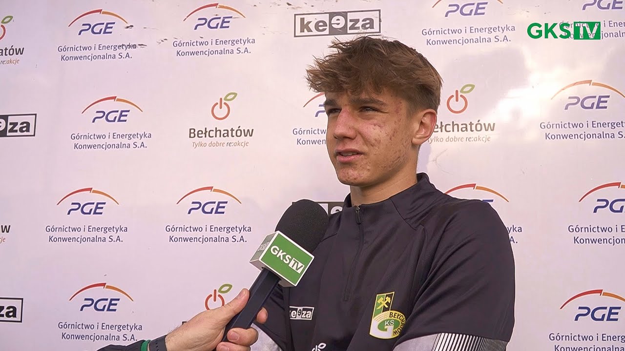 Wojciech Bogacz i Adam Dębiński po meczu z Legią II Warszawa - YouTube