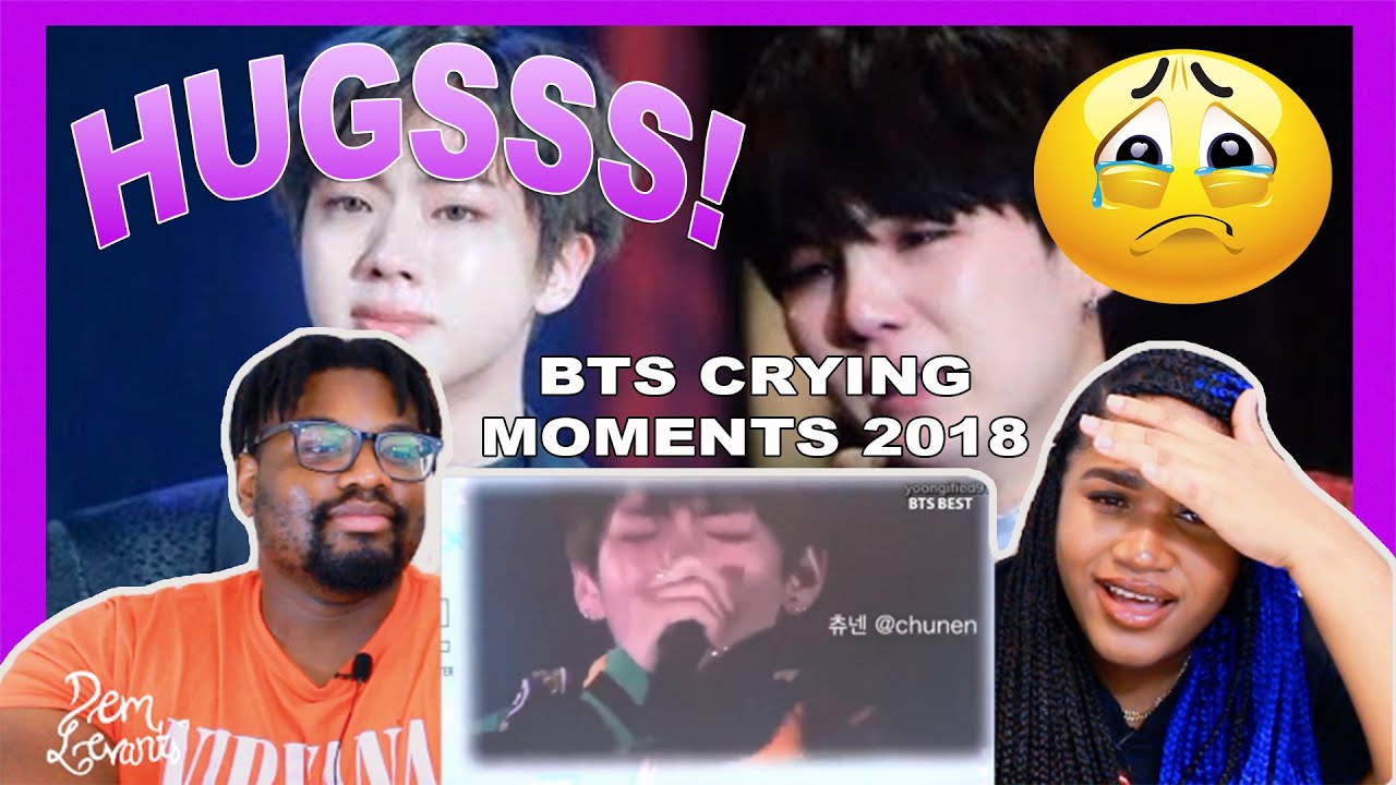 BTS (방탄소년단) CRYING MOMENTS 2018 (BTS BEST)| REACTION - YouTube