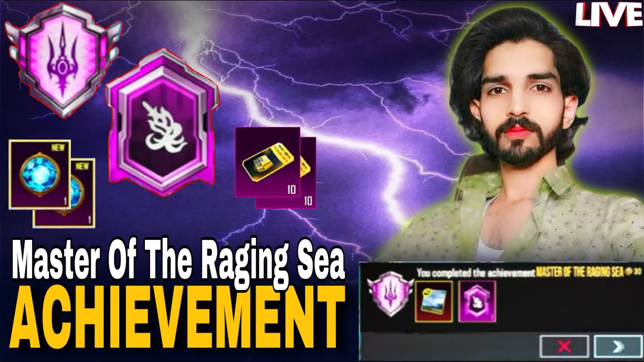 MASTER OF THE RAGING SEA | PUBG MOBILE LIVE @LoLzZzGaming - YouTube
